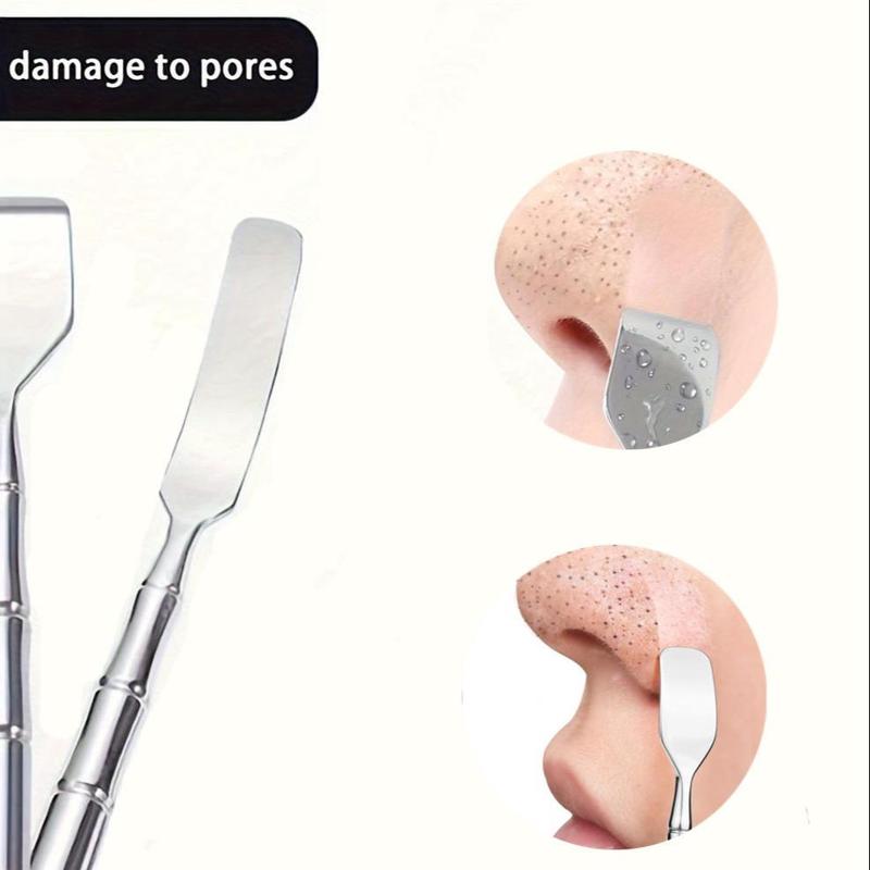 Stainless Steel Blackhead Scraper, 1 Count Acne Extraction Needle ...