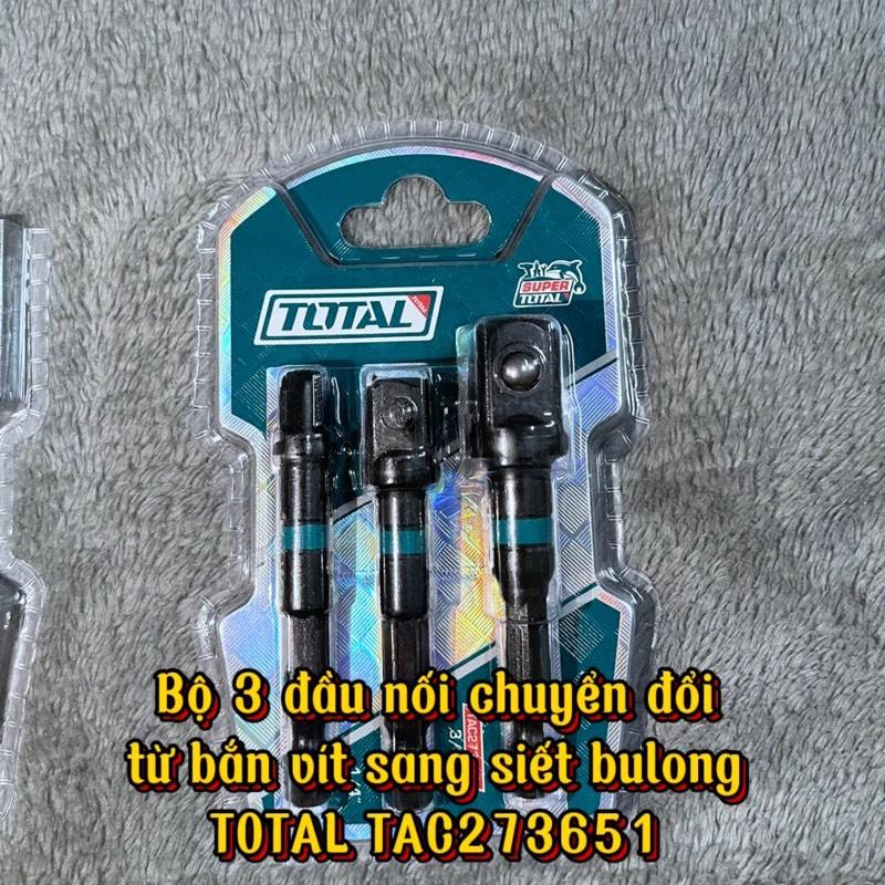 Bộ 3 đầu chuyển vặn tuýp Total TAC273651 - TikTok Shop Vietnam