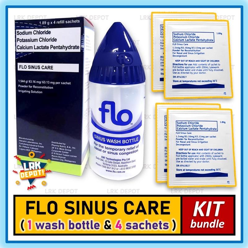 Flo Sinus Care Kit (Nasal Wash bottle / Sinus Irrigation / Neti ...