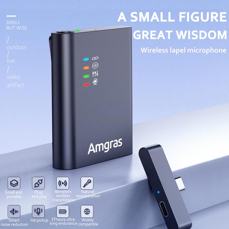 SoundMeta Ⅱ ANC Microphone wireless Lapel Lavalier for Sing Tik ...