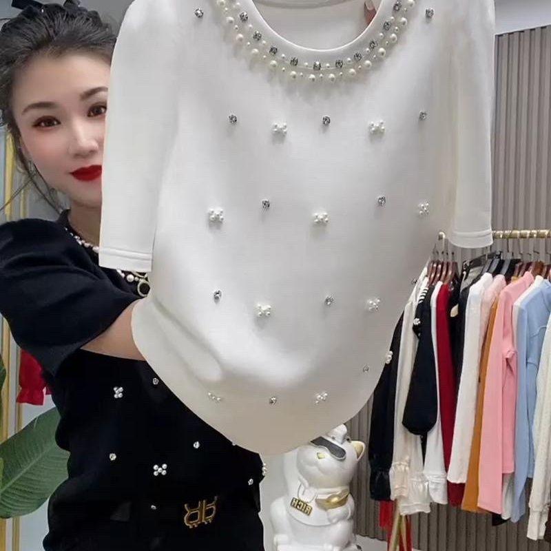 Kemeja Lapisan Fesyen Manis, Barangan Eropah, Koleksi Musim Bunga-Musim ...