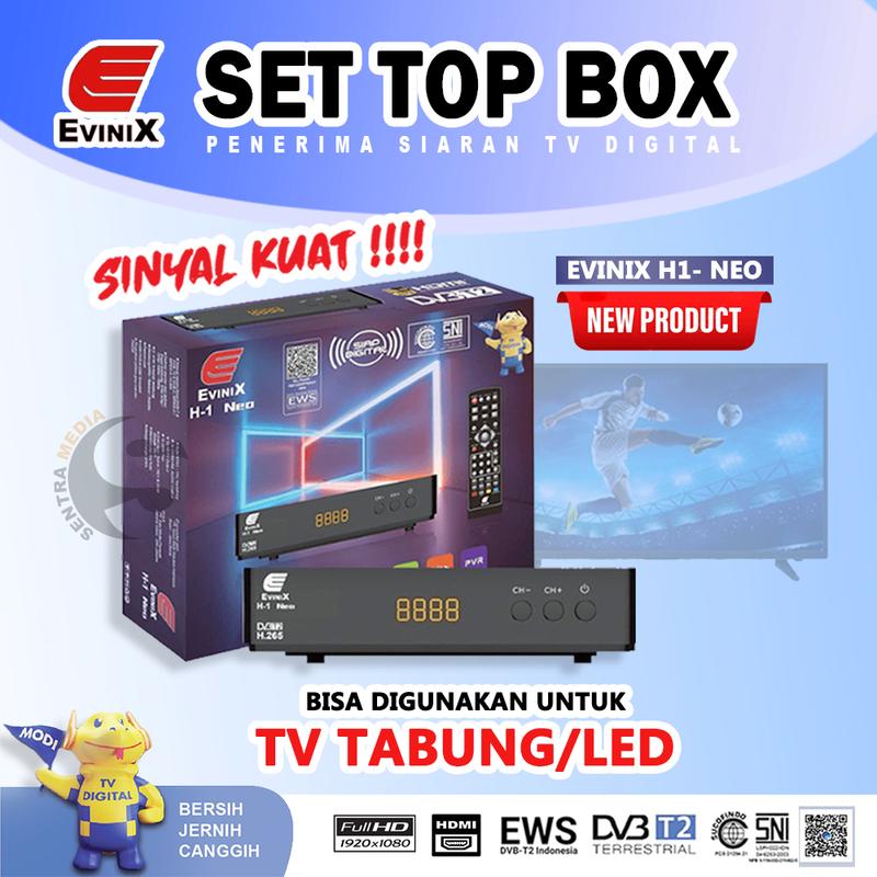 Set Top Box Evinix H1 NEO Versi terbaru !!! STB PROMO TERMURAH ...