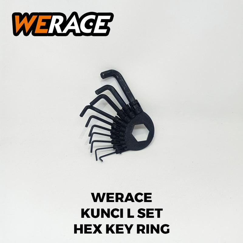 WERACE Kunci L Set 10 Pcs Hex Key Ring - Shop | Tokopedia