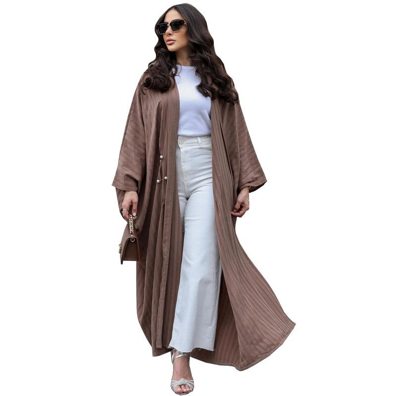 Kw03 Muslim Women's Wear Modest Modern Fashion Turkish Striped - TikTok ...