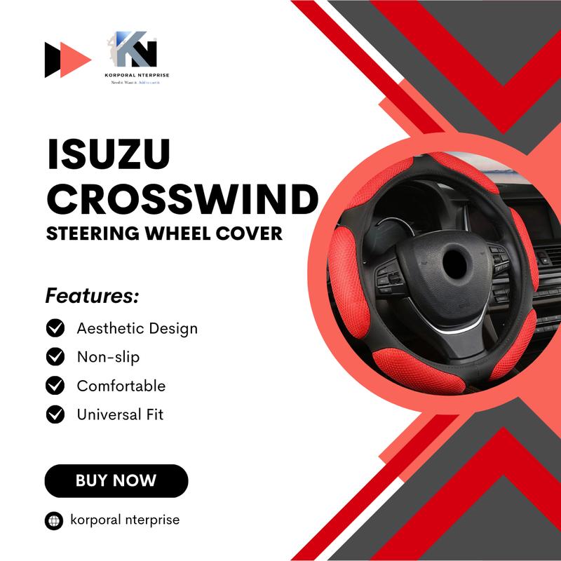 Isuzu Crosswind Universal Steering Wheel Cover | Aesthetic and - TikTok ...