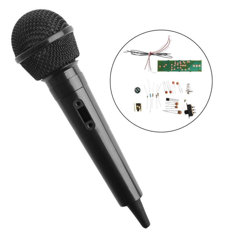 Wireless Microphone FM Kit Training Electronics Production Parts ...
