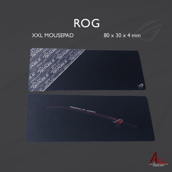 Promo ROG Republic of Gamers Gaming Mousepad / Deskmat - Skadi ...
