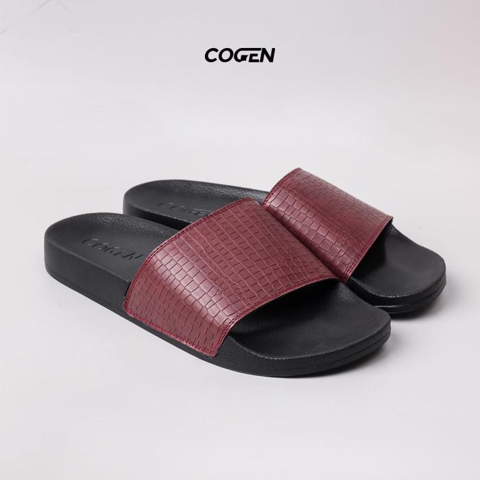 Promo Sendal Pria Cogen Sandal Slop Cowok Karet Croco Series - Croco ...