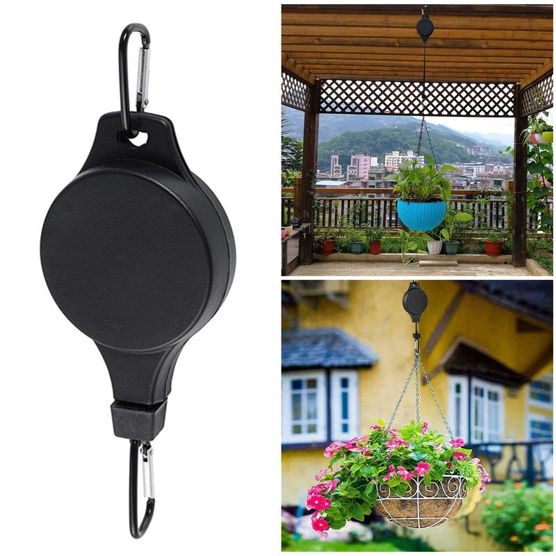 Packing Plant Pulley Retractable Pulley Plant Hanger, Adjustable ...