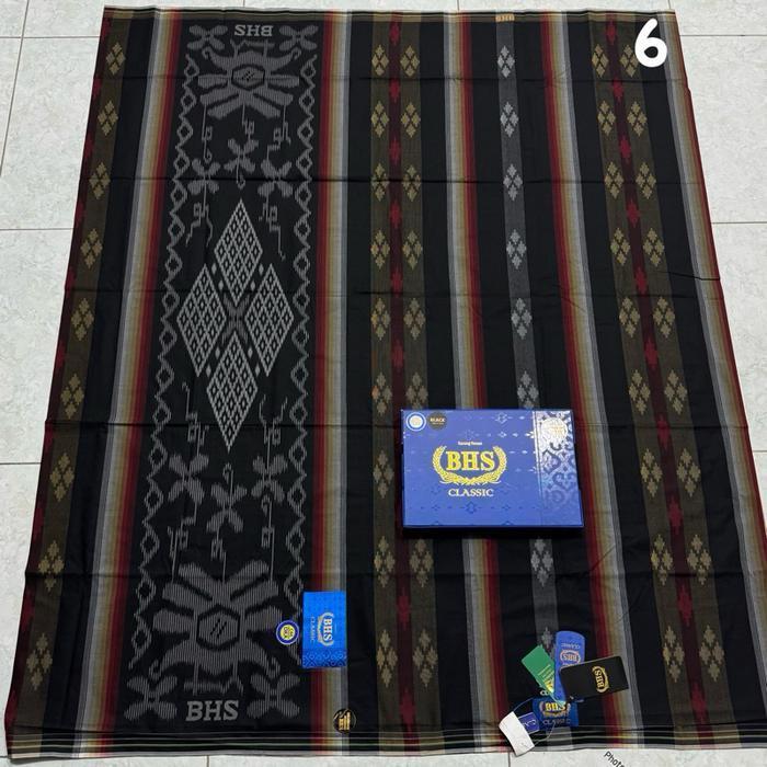 BISA COD Sarung bhs classic songket kwg silver bhs original - Shop ...