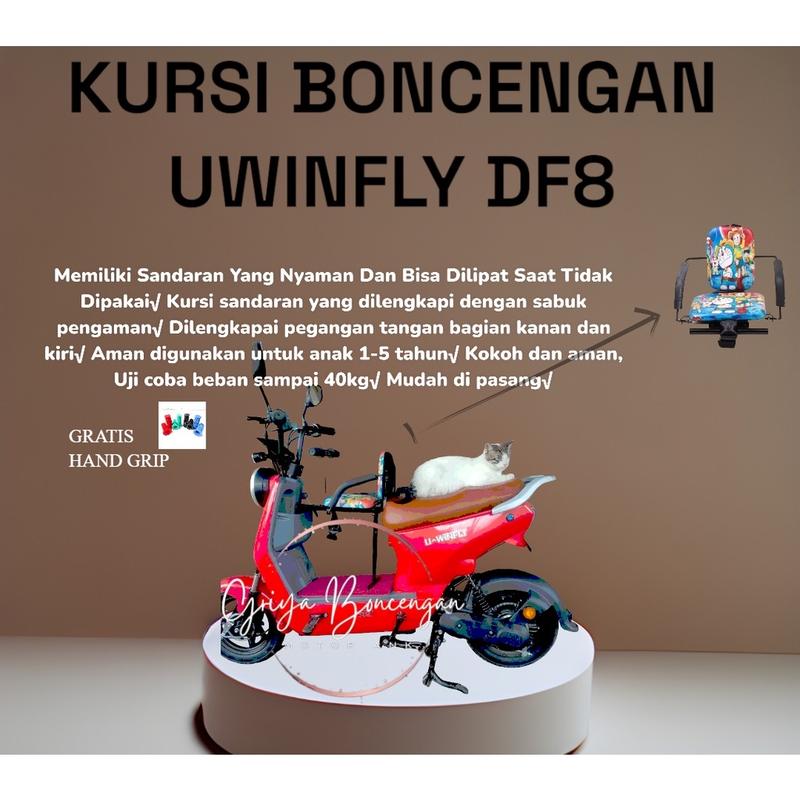 kursi Boncengan sepeda listrik Uwinfly df8 || boncengan sepeda - Shop ...
