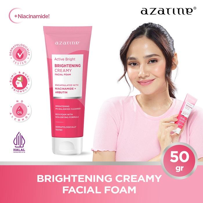 Azarine Active Bright Brightening Creamy Facial Foam - Sabun - Shop ...