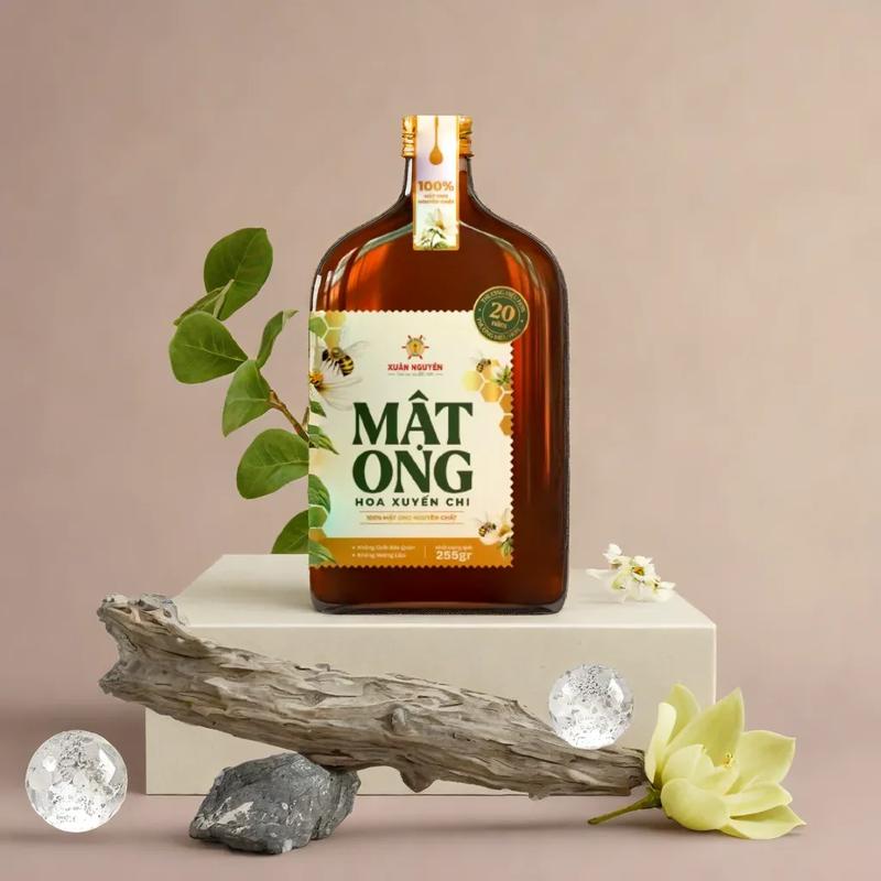 [TẶNG 1 CHAI 200ML] Chai Mật Ong Hoa Xuyến Chi - Chai Thủy Tinh ...