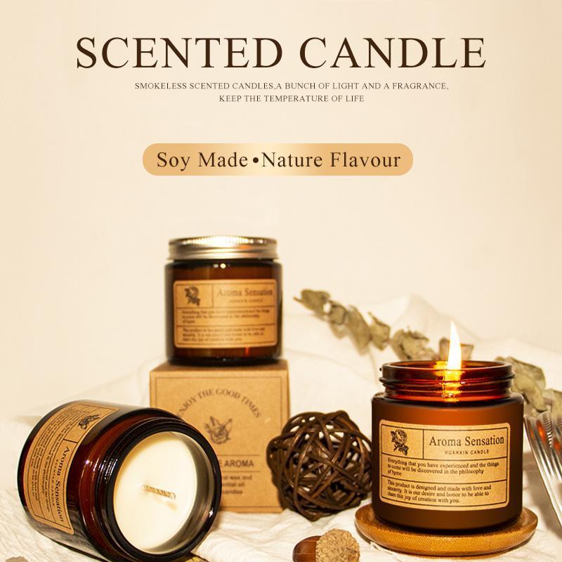 100g Soy Scented candles for room aroma scented candle Scented - TikTok ...