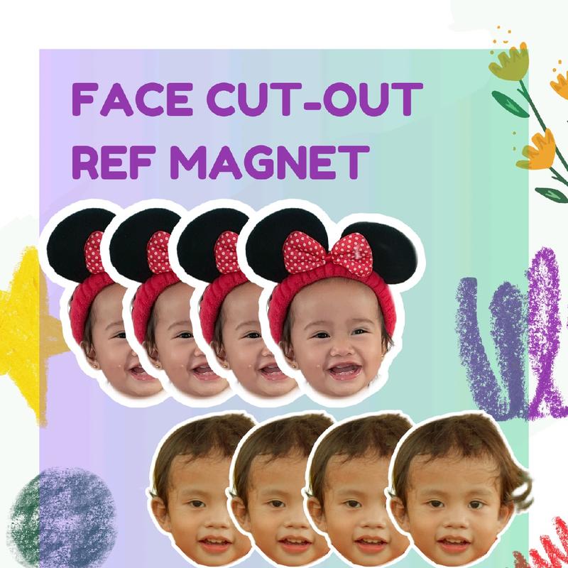 PERSONALIZED FACE CUT OUT REF MAGNET Fridge - TikTok Shop Philippines