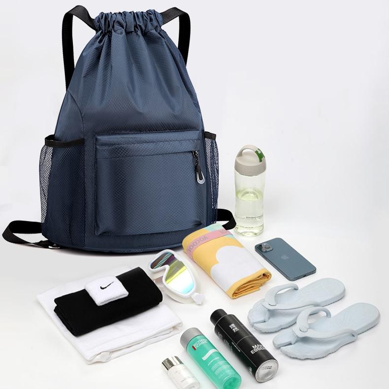 Beg Belakang Sukan Simple Outdoor Double Shoulder Rucksack Simple Solid ...