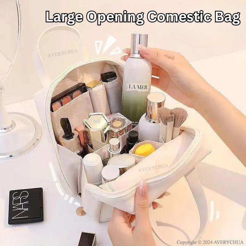 Makeup Bag Cosmetic Large Capacity Makeup Bag Travel Portabl - TikTok ...