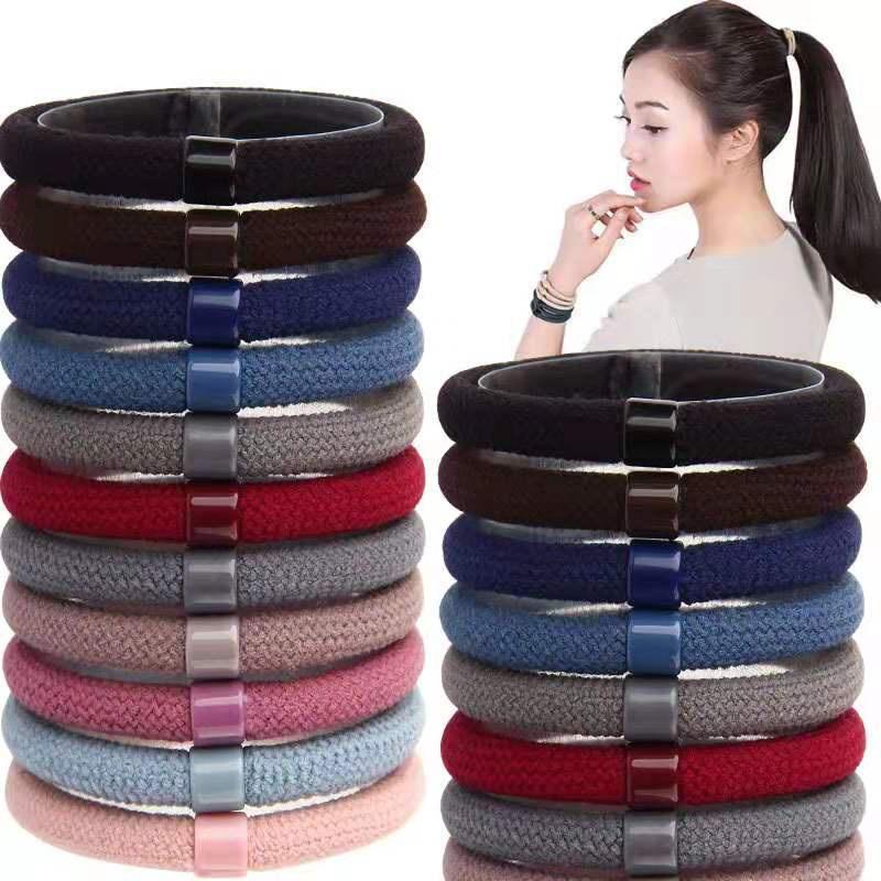 Ikat rambut perempuan, 1 helai, keanjalan tinggi, Mudah, berbondong ...