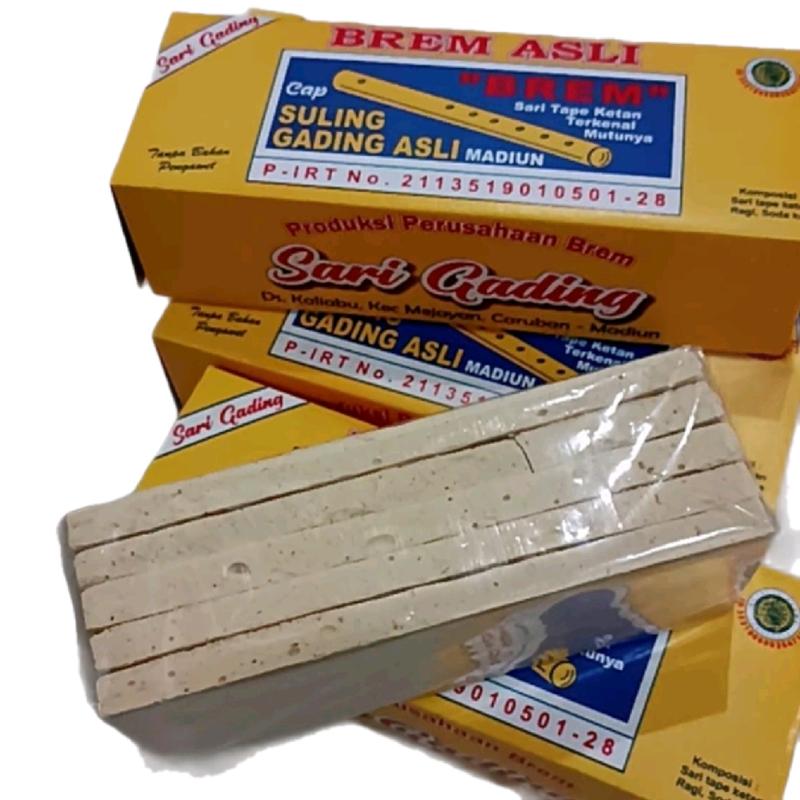 Brem Original Khas Madiun Isi 5 Batang Cap Suling Gading Asl - Shop | Tokopedia