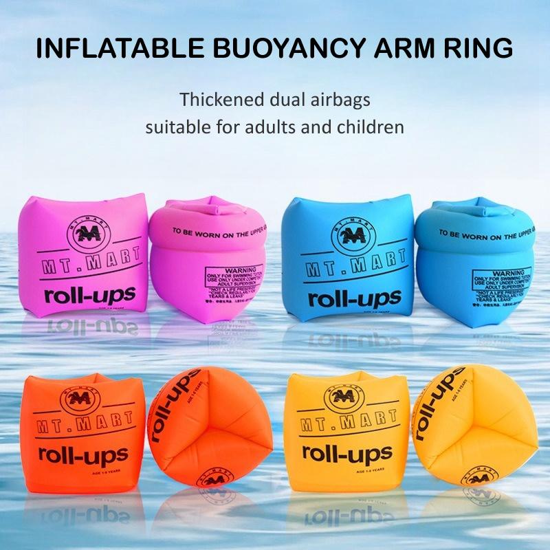 1 Pair Thickened Inflatable Water Sleeve for Children Adult Water ...