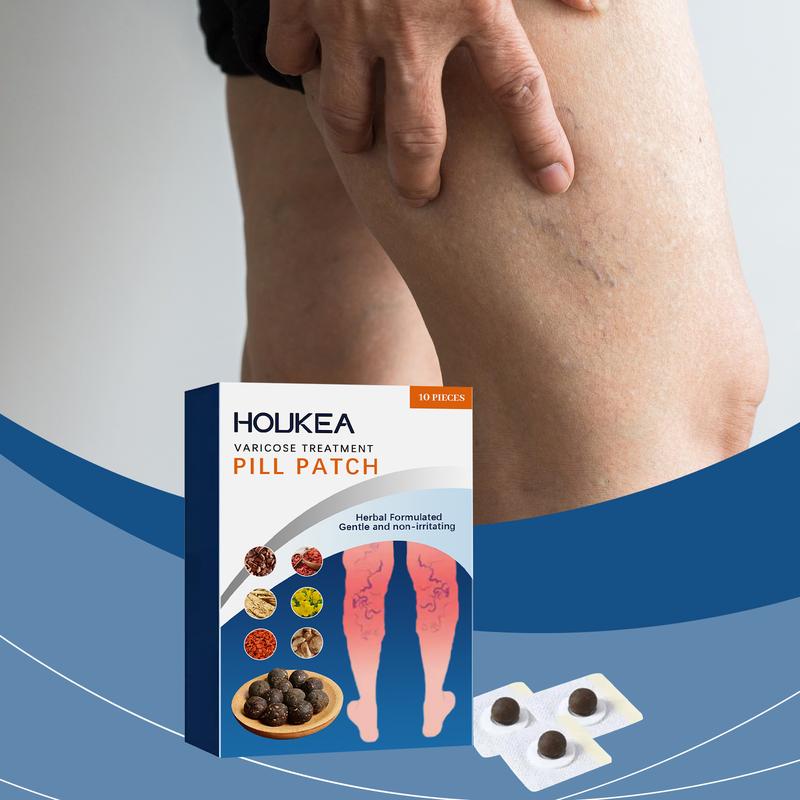 HOUKEA Leg Care Patch Relieve Leg Discomfort Varicose Veins Care ...