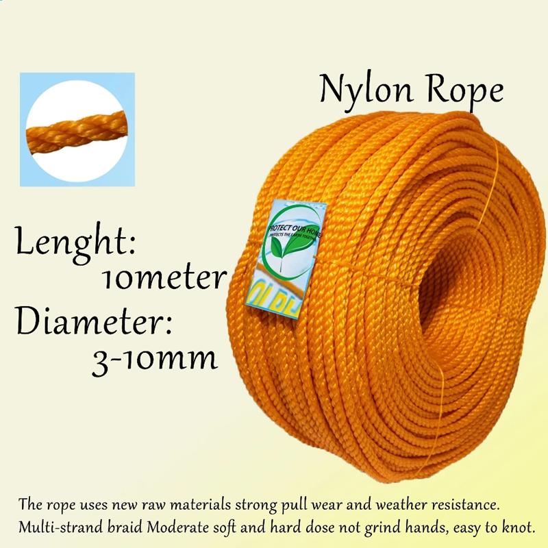 Nylon Rope (10meters) Diameter 4-6mm Nylon Cord (4mm.5mm,6mm - TikTok ...