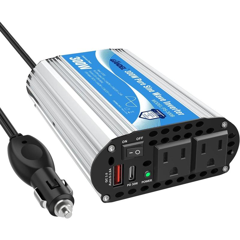 Pure sine wave power inverter 300watt car adapter converts 12v - TikTok ...