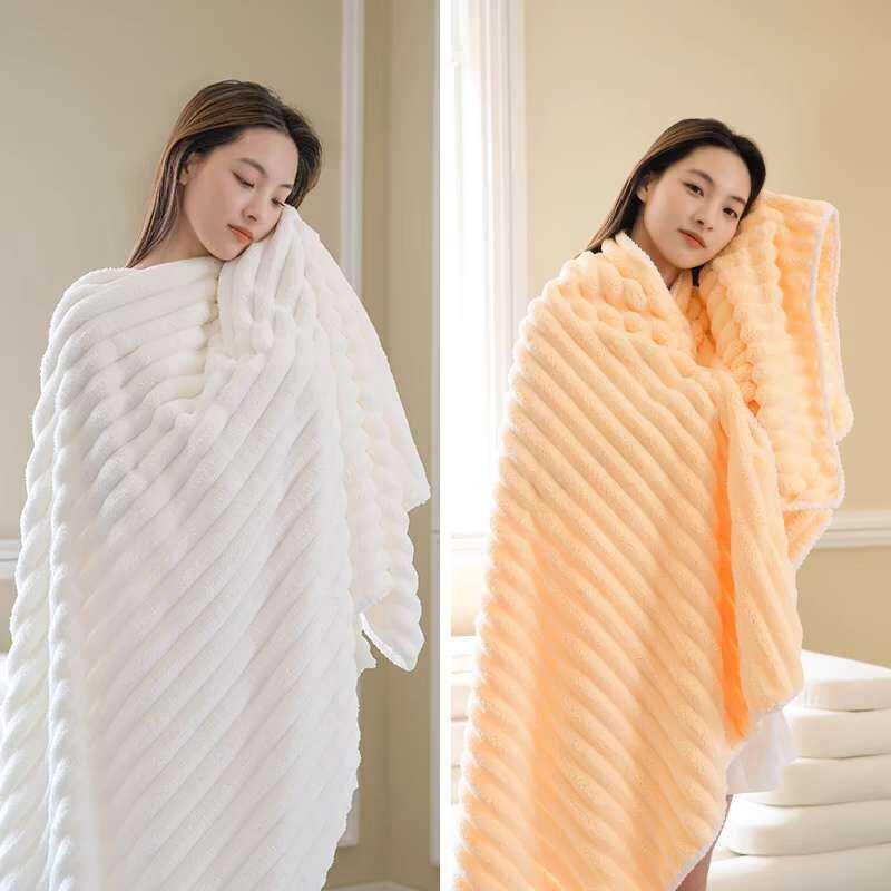 Tuala Mandi Microfiber Awan, Berkualiti Tinggi (70X140cm), Sangat ...