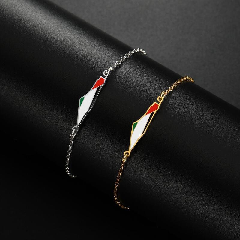 Gelang Tangan Wanita, Rantai Manik Dua Lapisan, Reka Bentuk Peta ...