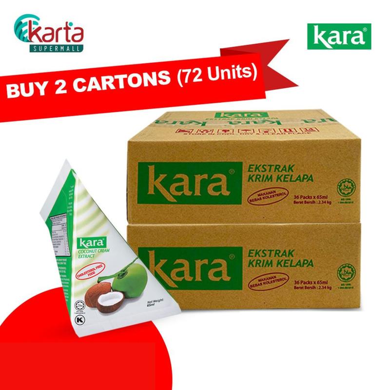 Kara Coconut Cream (Extract) 72 x 65ML (2X CARTONS) - TikTok Shop Malaysia