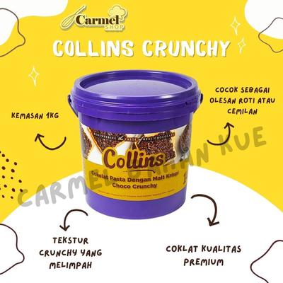 Selai Collins Coklat Crunchy 1kg TANGERANG Pak Food & Beverages - EchoTik