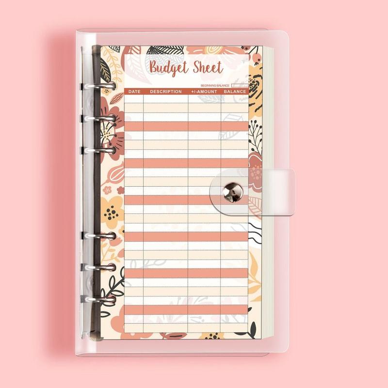 Sealed Money Transparent Loose-Leaf Binder Creative Waterproof - TikTok ...