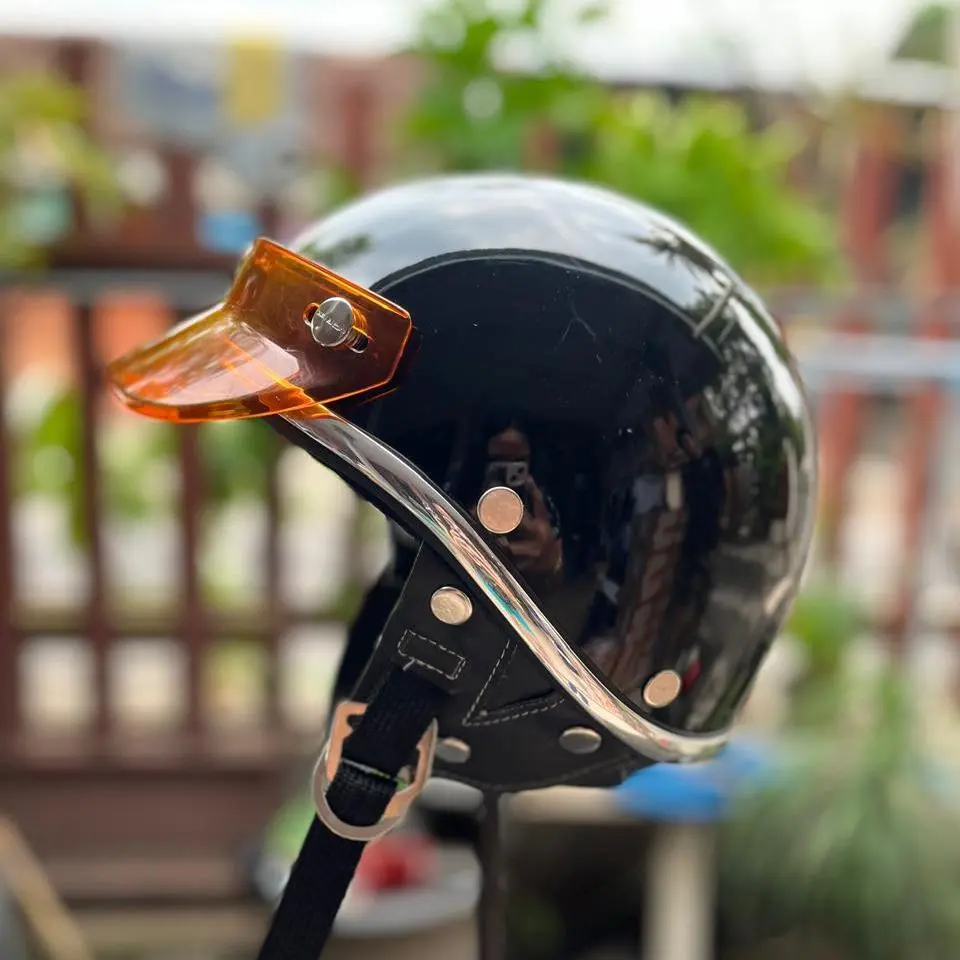 Helm Cooper Retro Include Pet Vintage - Shop | Tokopedia