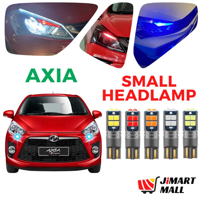 PERODUA AXIA SMALL HEADLAMP LED BULB RGB Remote Head Lamp Light ...