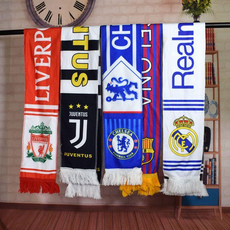 Football Fans cheer scarf outdoor sports decoration Real Madrid ...