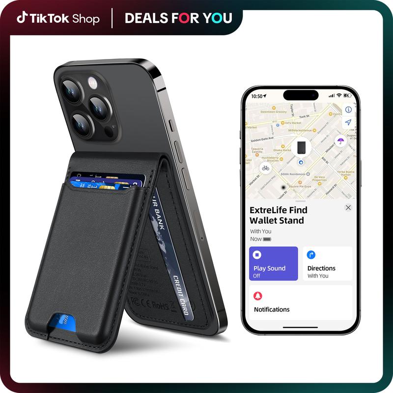 ExtreLife for Magsafe Wallet, Works with Find My, Strongest Magnetic ...