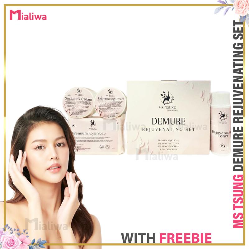 Ms Tsung Demure Rejuvenating Set, Pampaputi Whitening Exfoliating ...