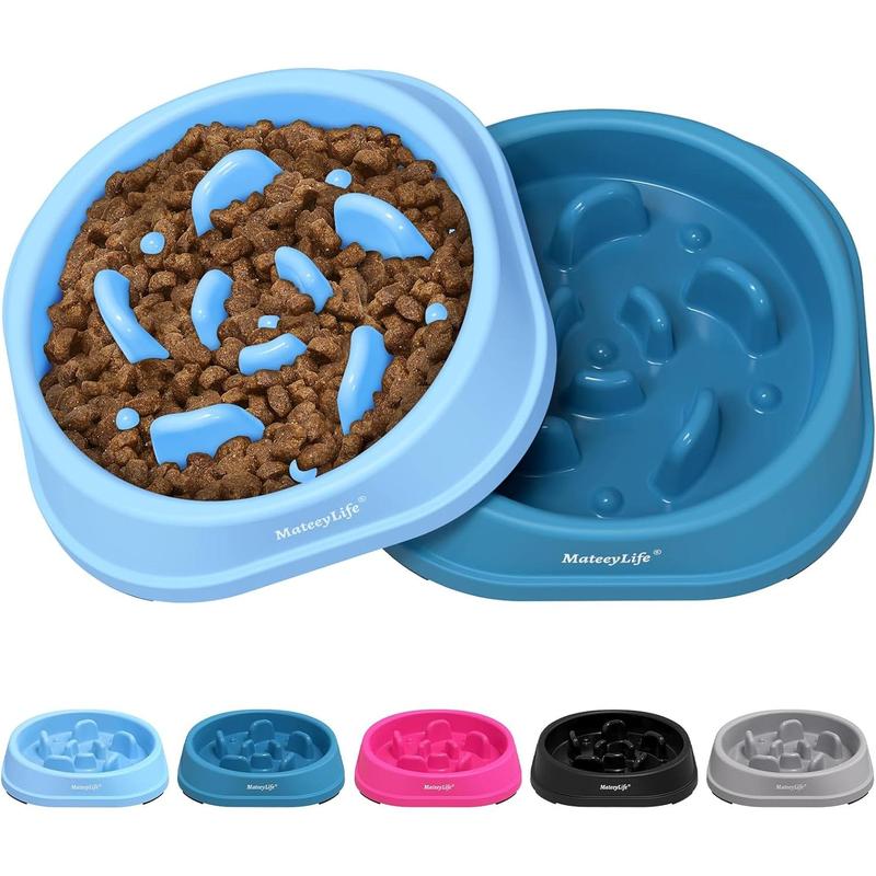 2 Count Slow Feeder Dog Bowl, Anti-Slip Slow Feeder Bowls fo - TikTok Shop