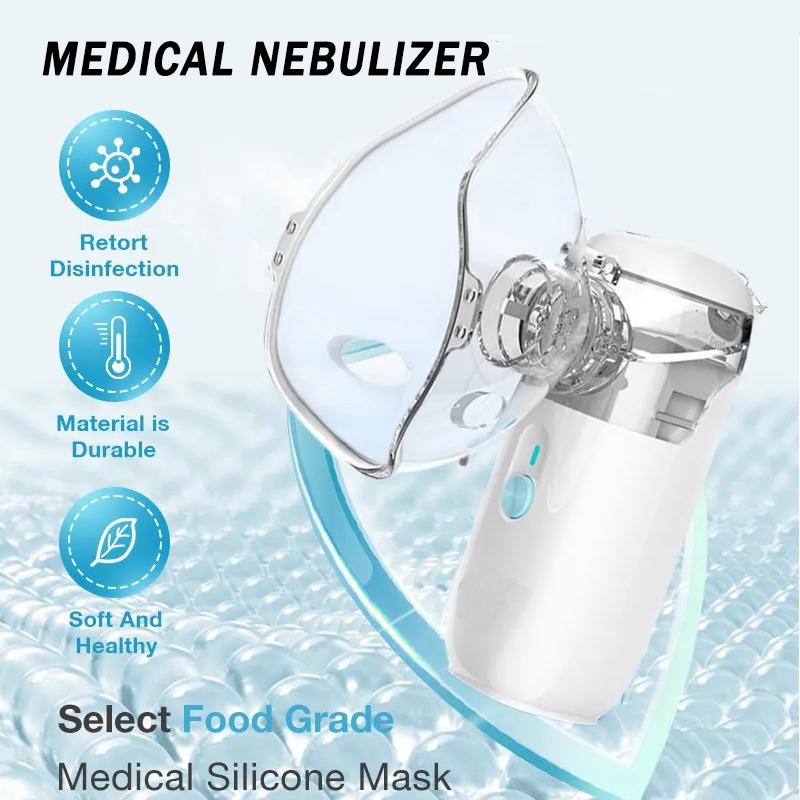 Portable Handheld Nebulizer Ultrasonic Atomizer Medical Asthma - TikTok ...