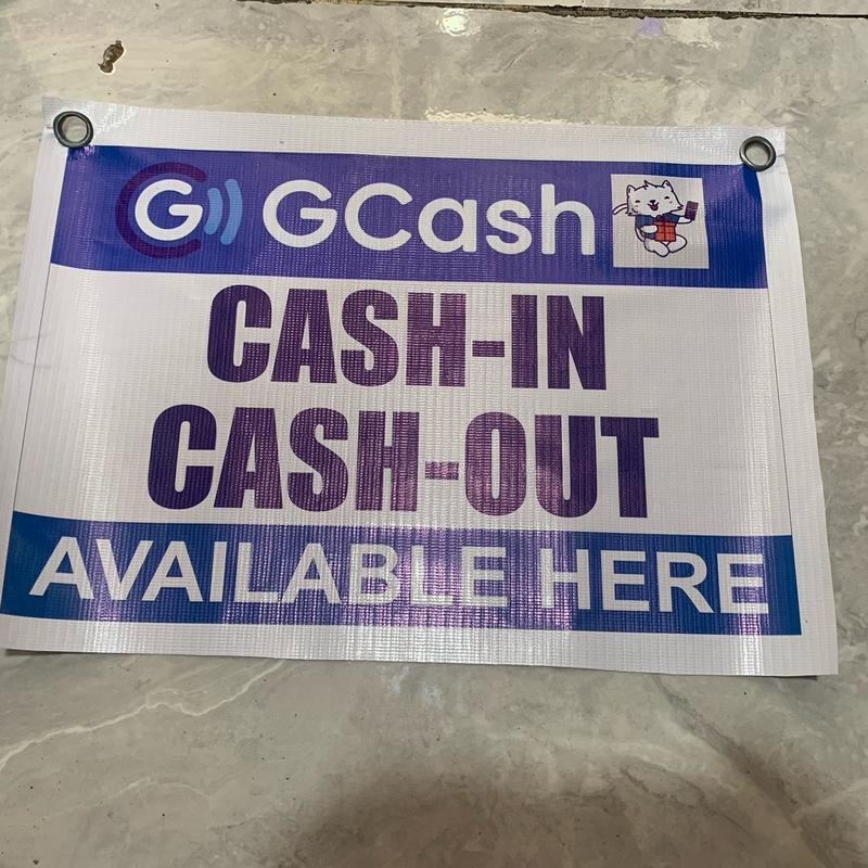 Tarpaulin Gcash cash in cash out tarpaulin Banner - TikTok Shop Philippines