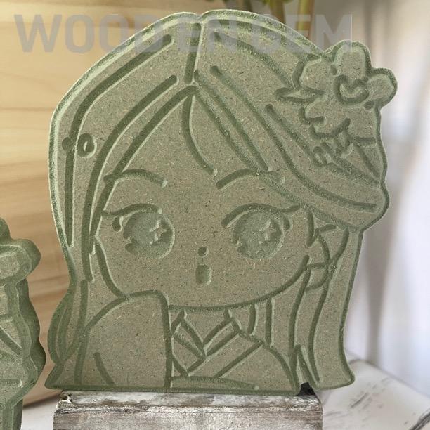 DIY Wood Character Painting Mewarnai Melukis Kayu Karakter Mulan - Shop ...