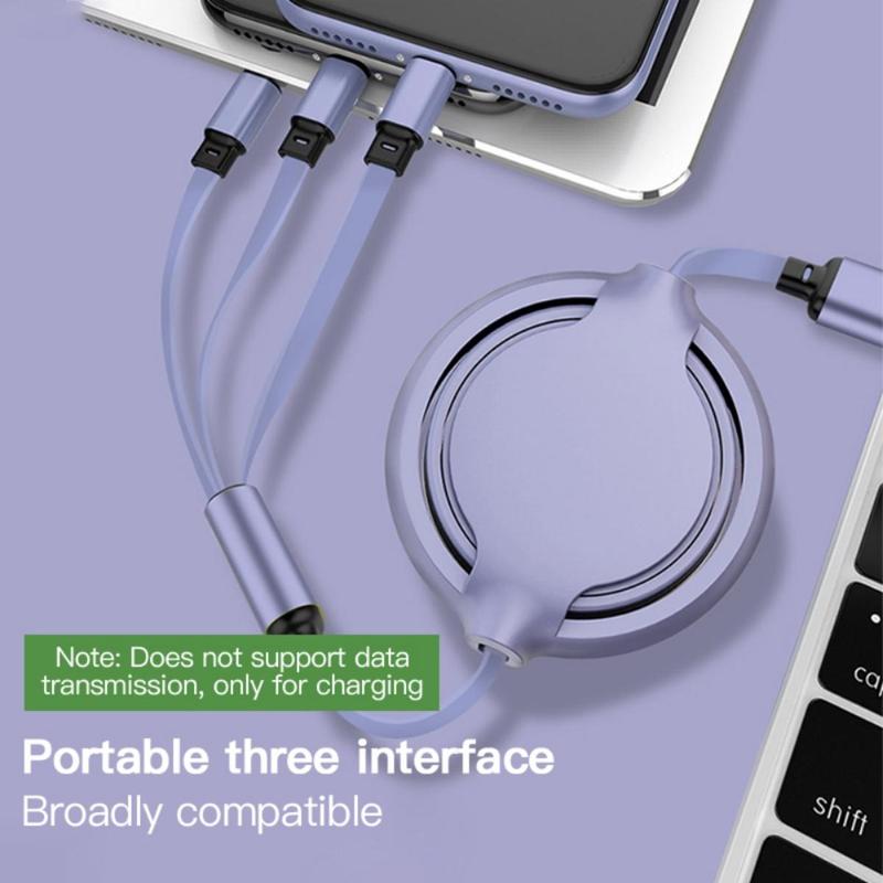 3in1 Kabel Data / Charger Micro USB / Type C Fast Charging Bahan - Shop ...