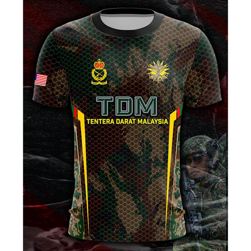 Tee Grafik, Pakaian Askar Cantik Pakaian Longgokan Murah, TD - TikTok ...