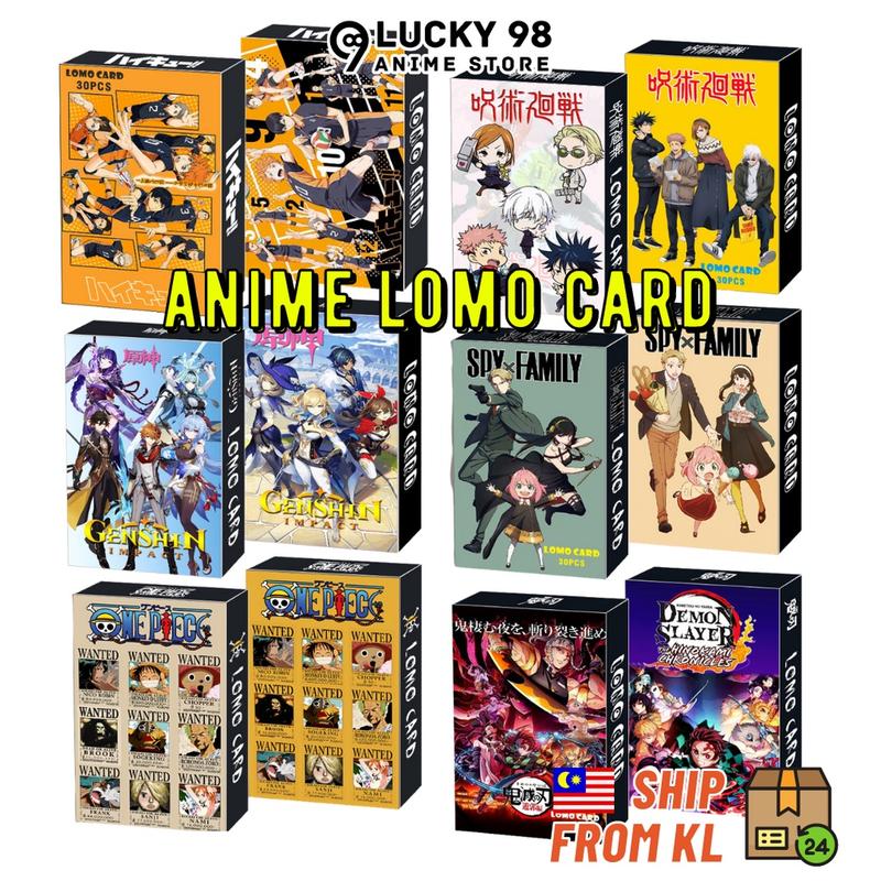 Kad Anime Koleksi 30pcs saiz LOMO - Anime Photocard Photo Card - TikTok ...