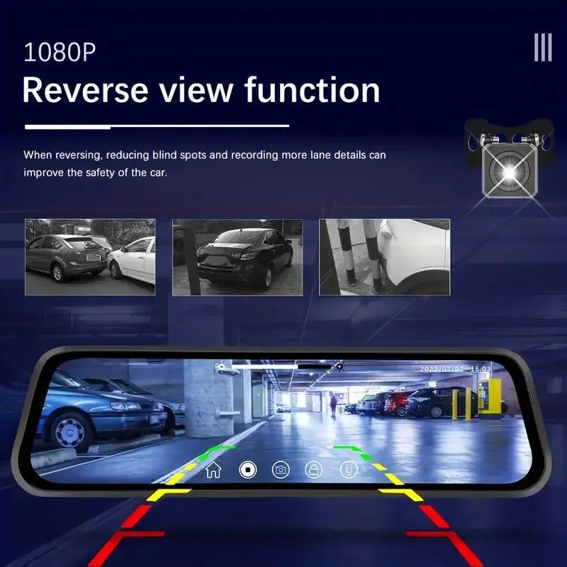 Car Rear View Camera, 1 Piece 1080P HD Car Rear View Camera with ...