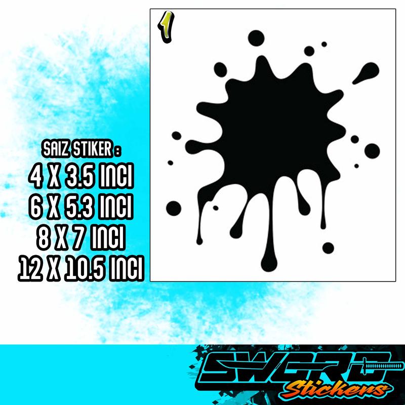 STIKER SPLASH 2 / STIKER TOMPOK AIR / STIKER PERCIK / STIKER - TikTok ...