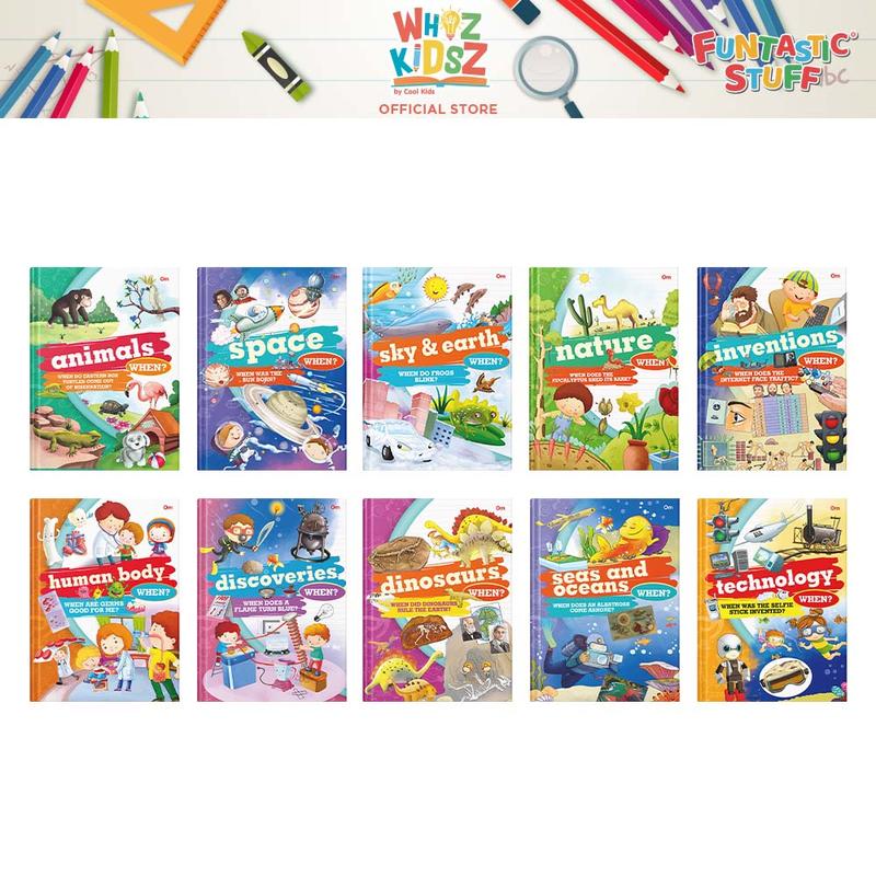 Whiz Kidsz WHEN Series (Encyclopedia/Reference), Books for Kids ...