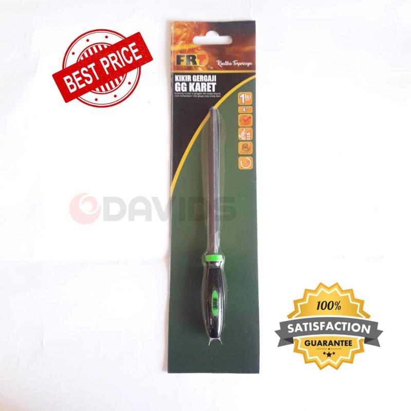 Kikir Gergaji Kayu Graji Geraji Handle Karet Segitiga 4" inch - Shop ...