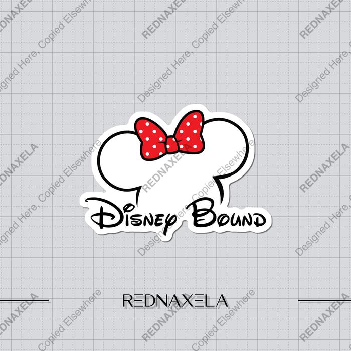 Jual Stiker Vinyl Stiker Koper Disney Minnie Bound Travel Suitcase ...