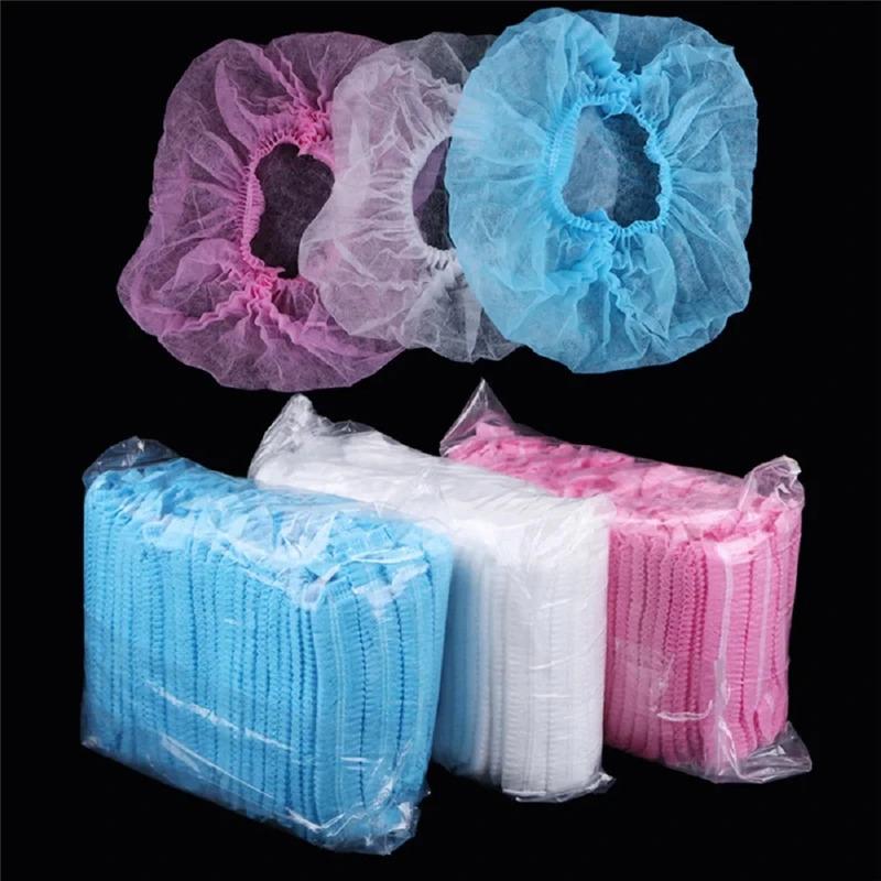 100pcs Disposable Hair Net Caps Sterile Hat For Eyebrow Tattoo - TikTok ...
